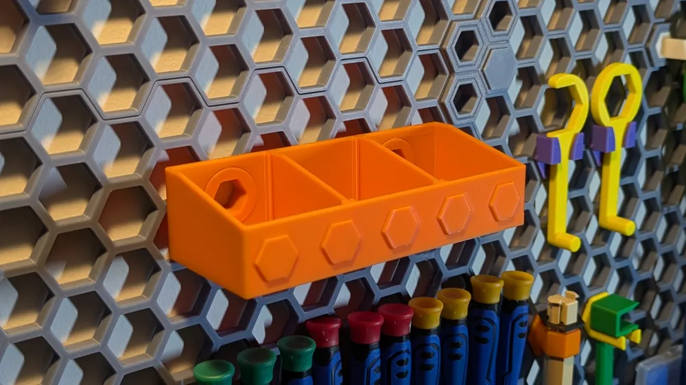 HSW Bin With Removable Dividers - EZ-Lock Insert by Wile E. 3D - MakerWorld