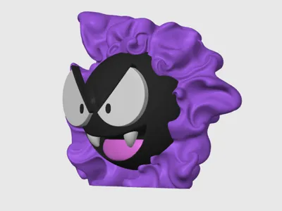 Gastly Multicolor by entroisdimensions_figurine MakerWorld: Download ...