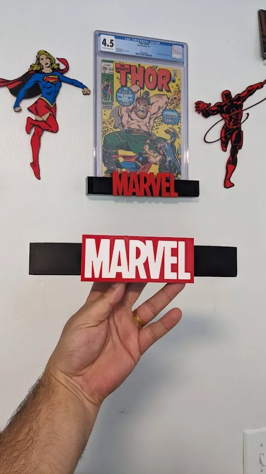 Marvel Comic Book Stand - Graded Comics by standitupstore MakerWorld ...