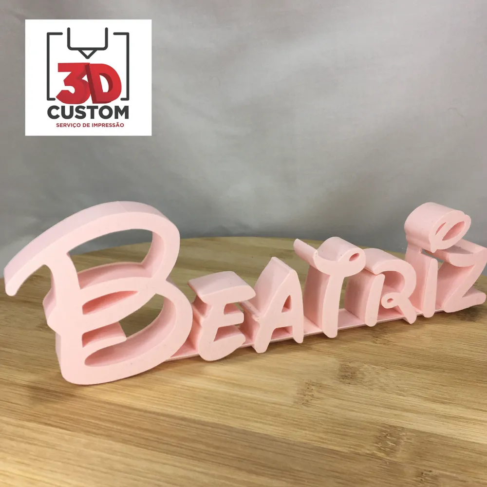 Name plates Female/Male - Disney font style - Free 3D Print Model ...