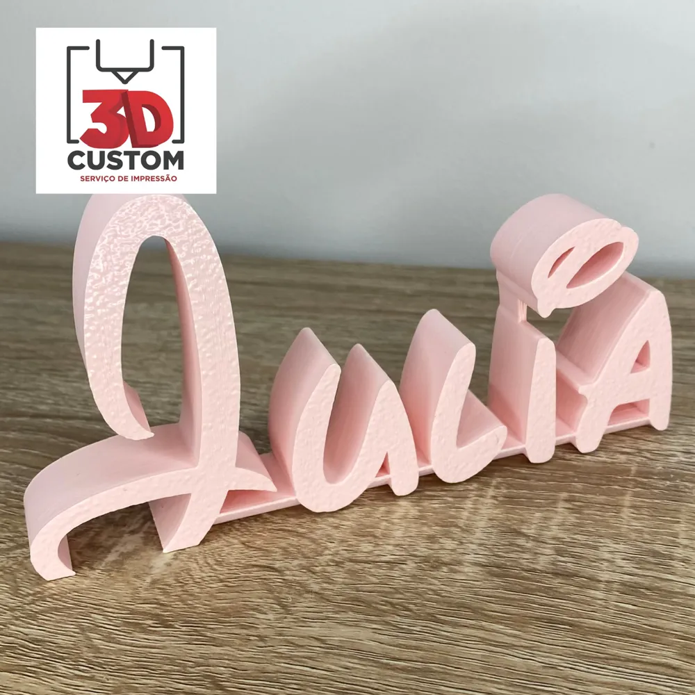 Female name plates - Disney font style by 3Dcustom.pt MakerWorld ...