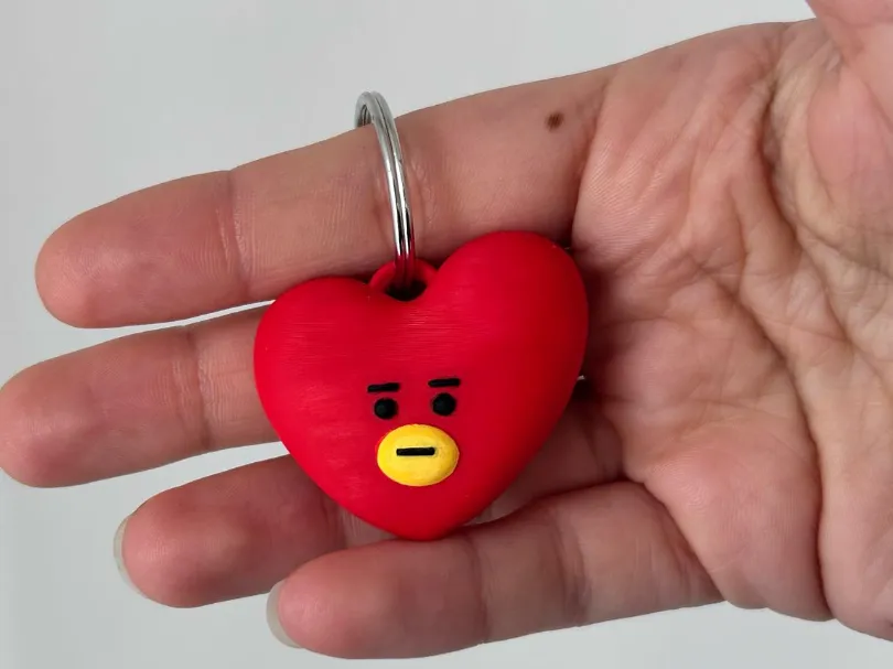 BT21 tata keychain BTS by DL 3D LAB MakerWorld: Download Free 3D Models