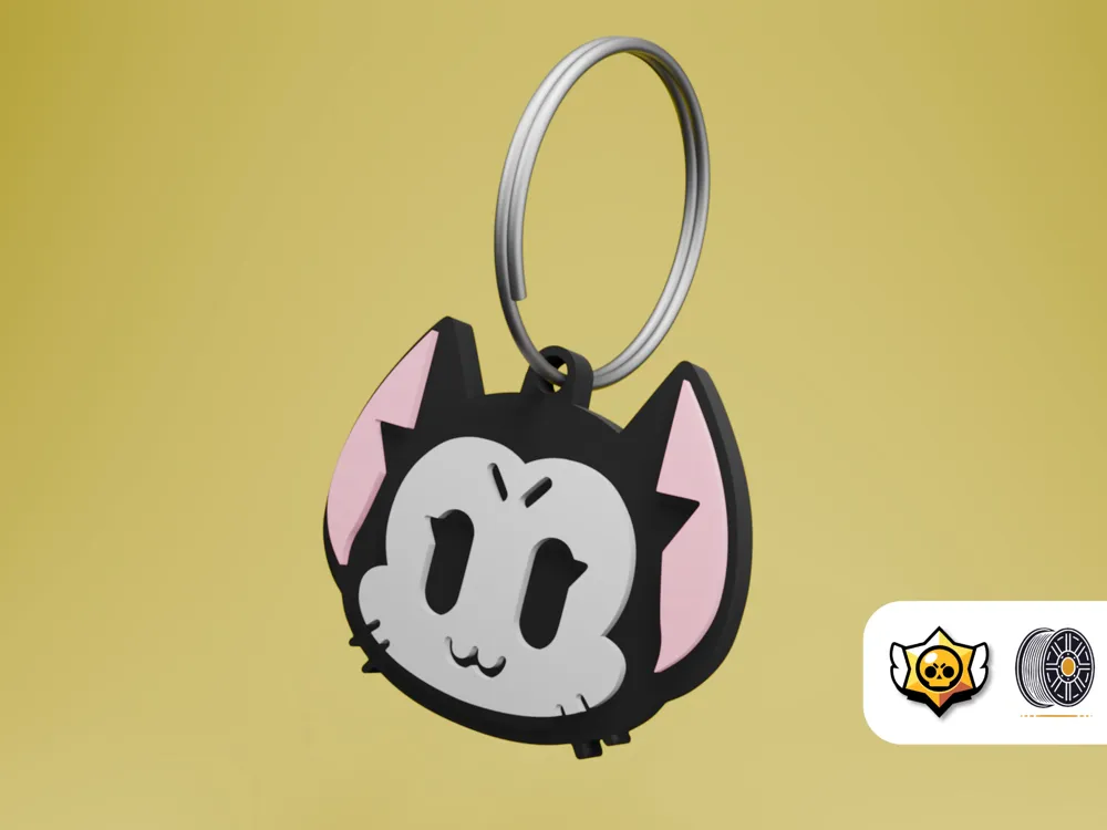Kitt | Brawl Stars Keychain Series by Mike.stl - MakerWorld