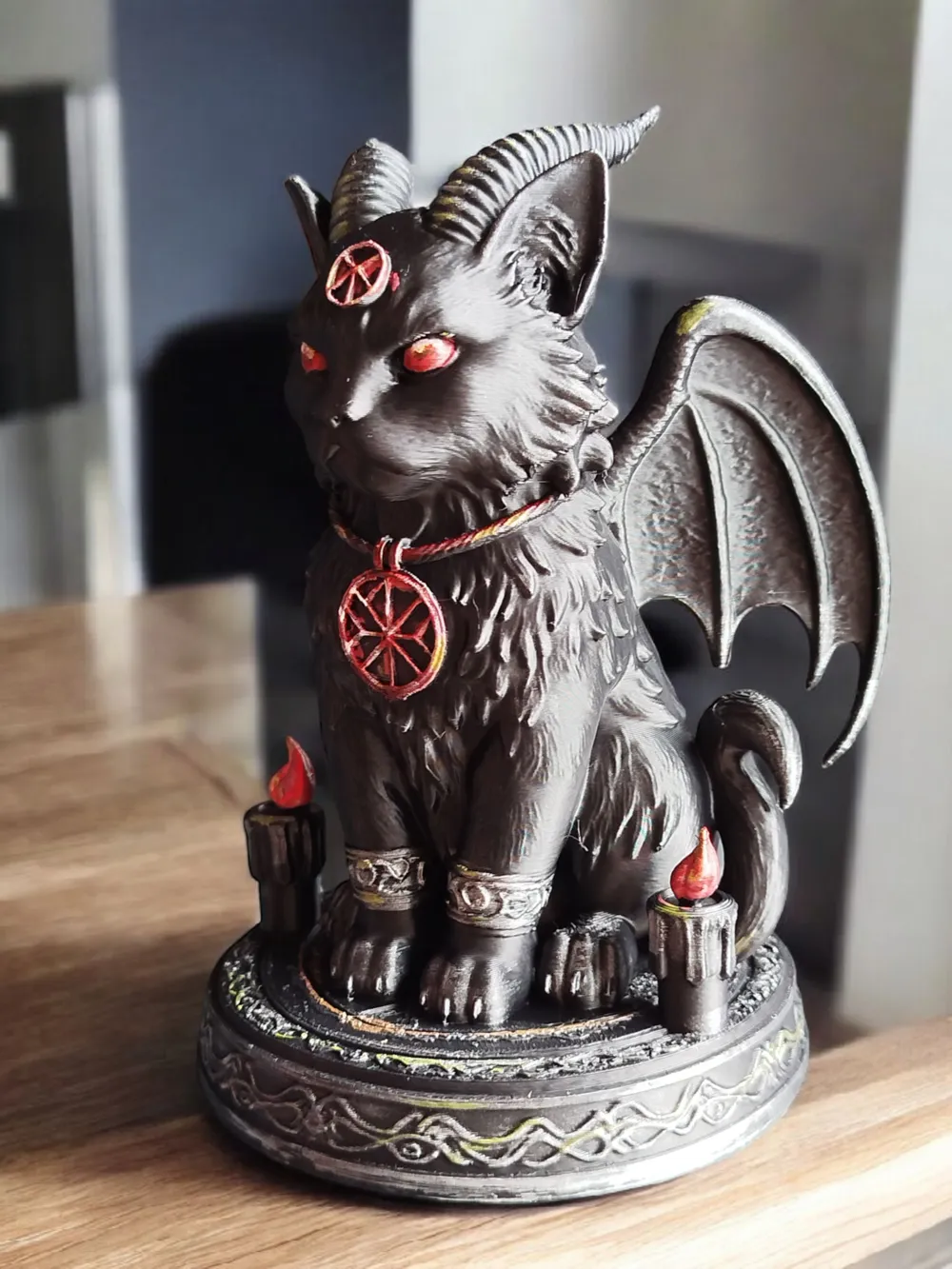 Feldaemon: Guardian of the Three Flames by Jeryoart MakerWorld: Download Free 3D Models