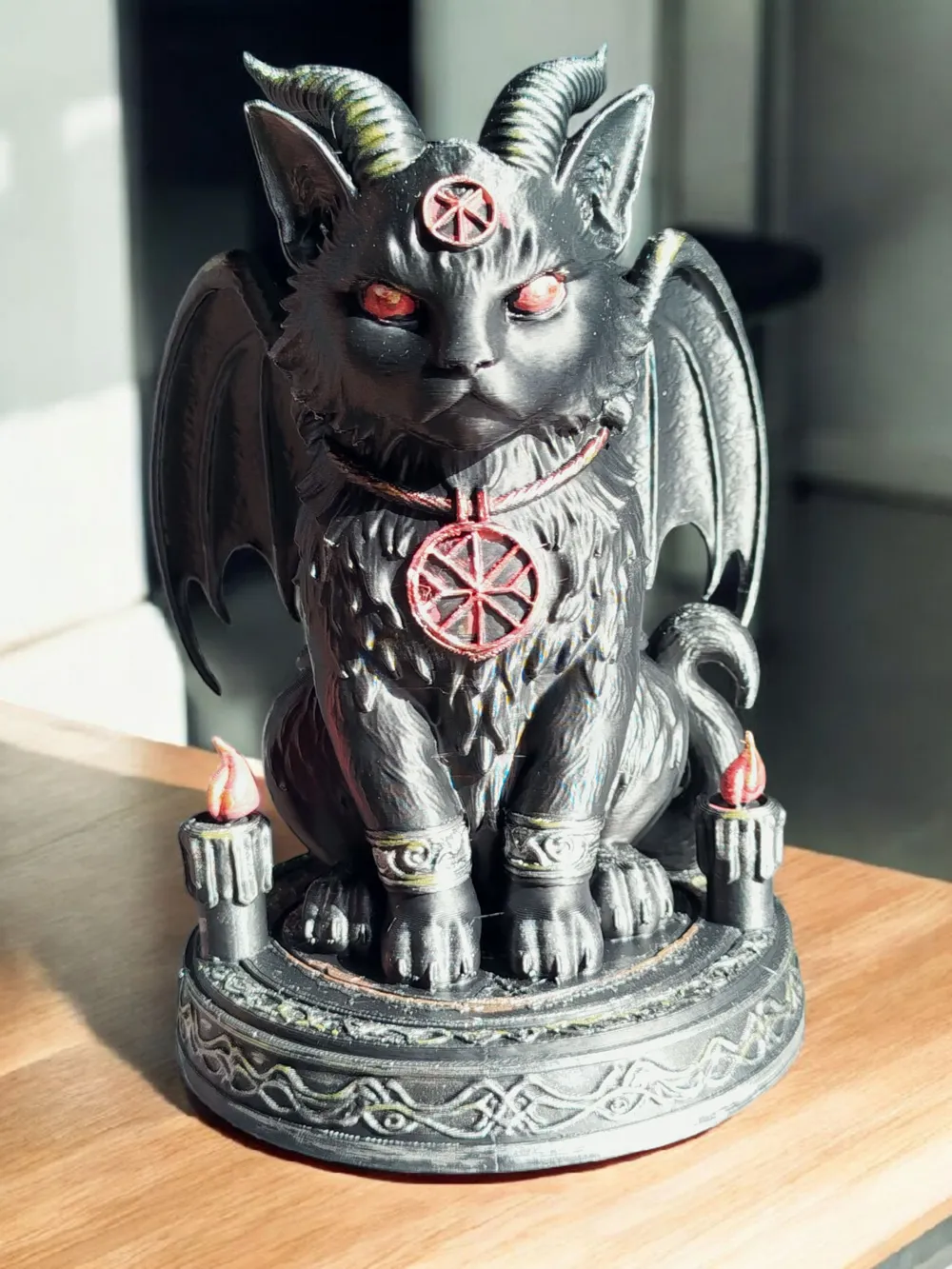 Feldaemon: Guardian of the Three Flames by Jeryoart MakerWorld: Download Free 3D Models