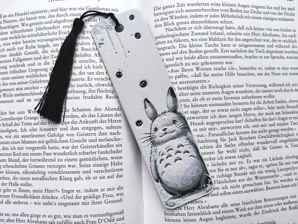 Hue Forge Totoro Bookmark 3 colors by Skullkitten - MakerWorld