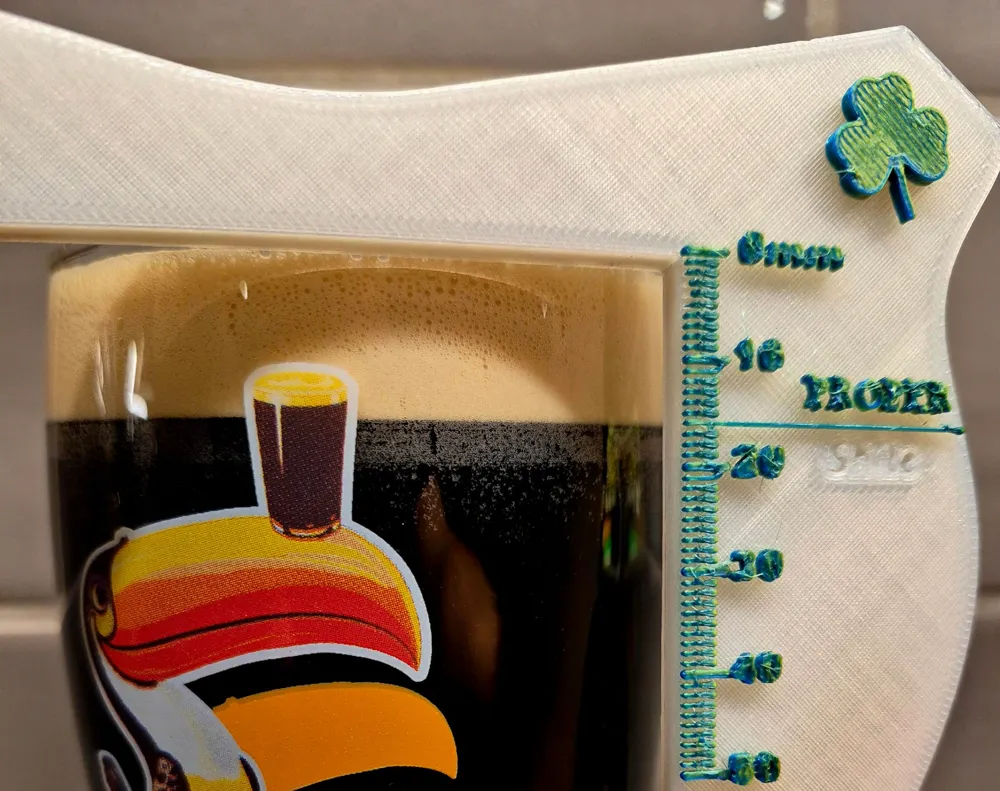 Guinness Gauge Head Ruler by Omaker22 - MakerWorld