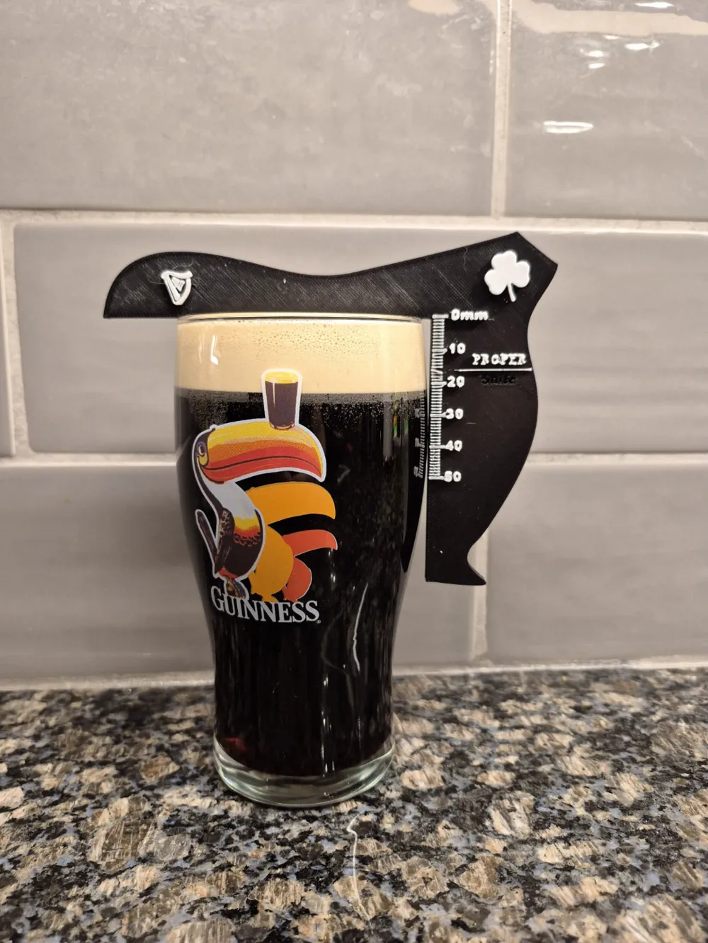 Guinness Gauge Head Ruler by Omaker22 - MakerWorld