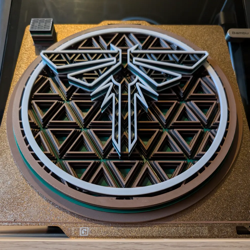 The Last of Us - Fireflies Mosaic by Luke's 3D Prints MakerWorld ...