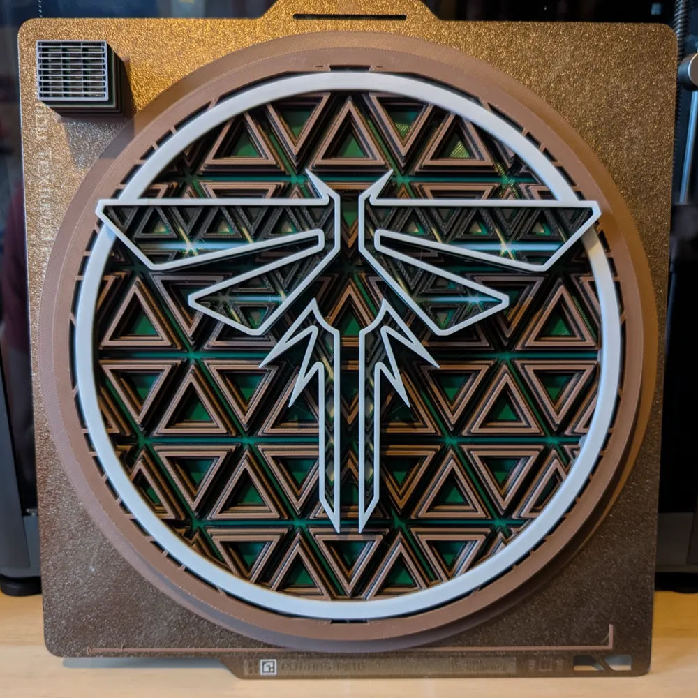 The Last of Us - Fireflies Mosaic by Luke's 3D Prints - MakerWorld