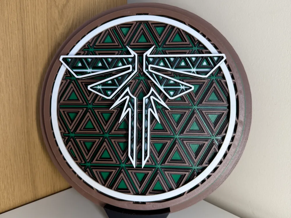 The Last of Us - Fireflies Mosaic by Luke's 3D Prints MakerWorld ...