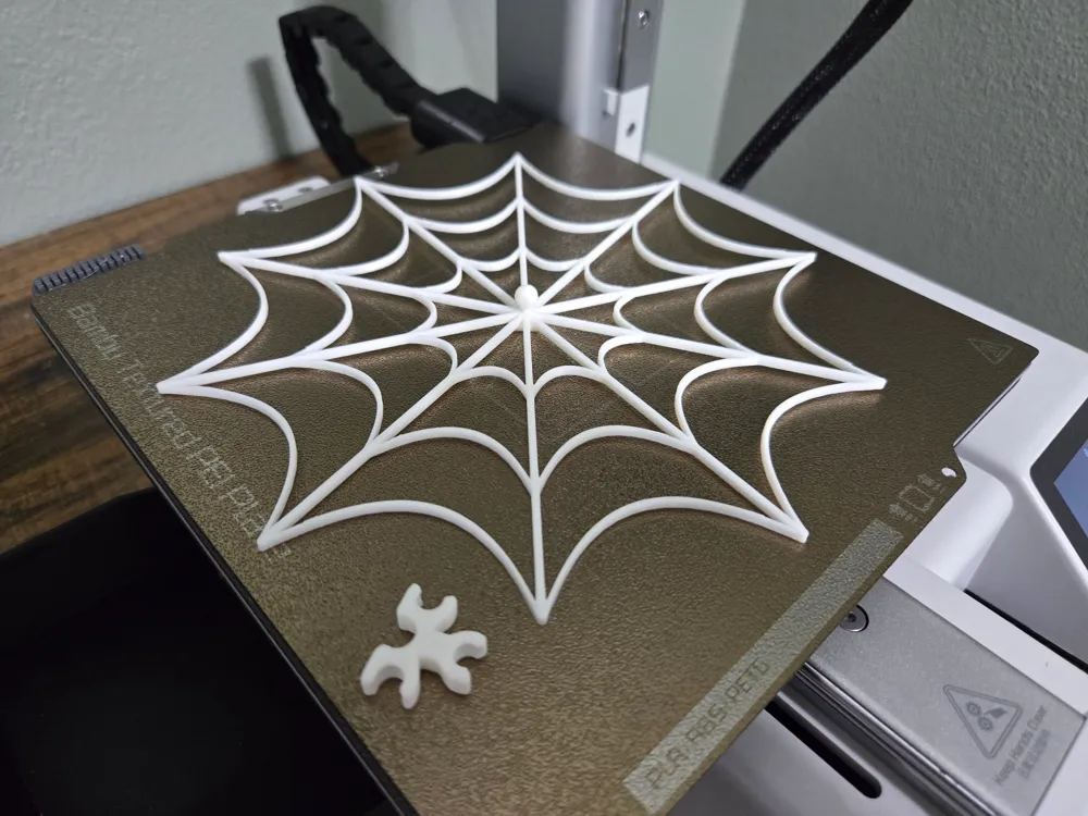 Spider Web for Articulated Spider Remixed by Novel Designs MakerWorld ...