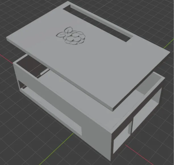Raspberry PI model B case/container by ShadowPrints - MakerWorld