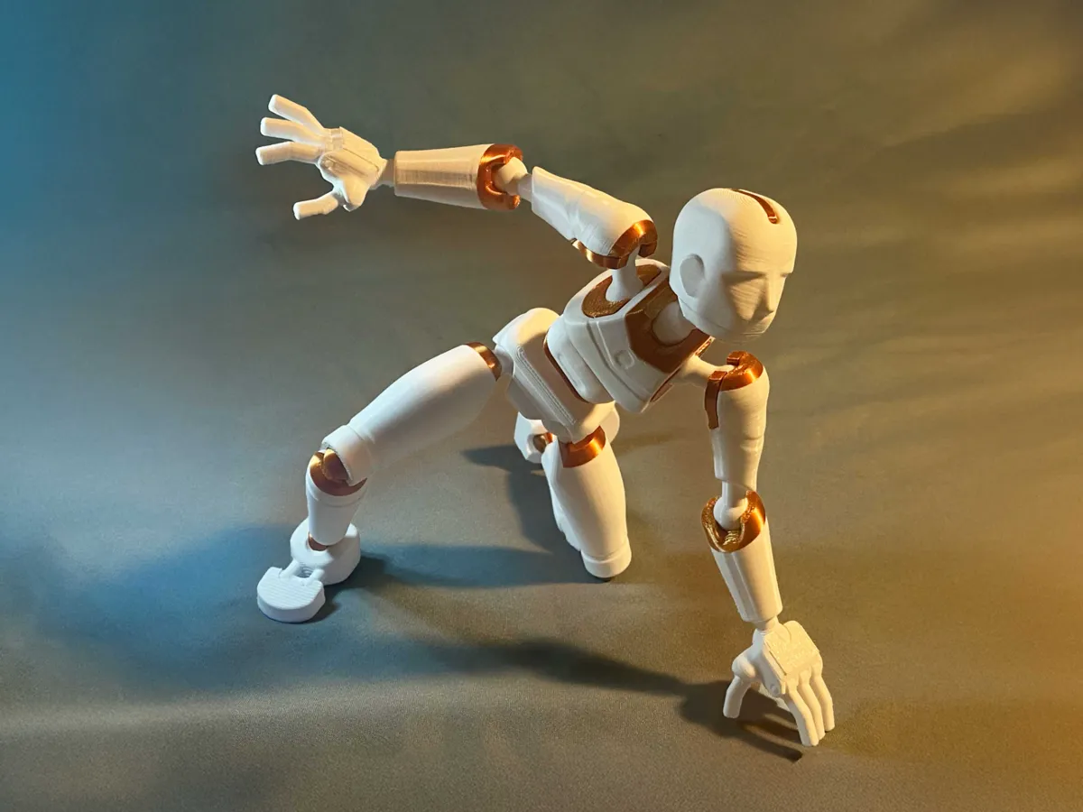 Manne - Gelenkige Kunst-Referenzfigur – Kostenloses 3D-Druckmodell – MakerWorld