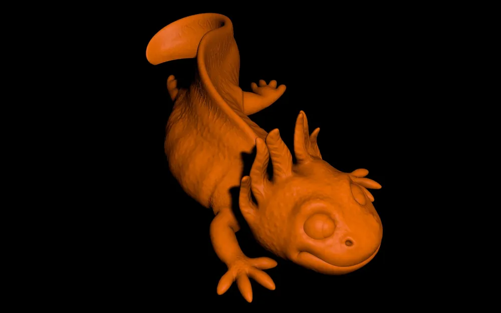 Axolotl - Realistic by Alsamen - MakerWorld