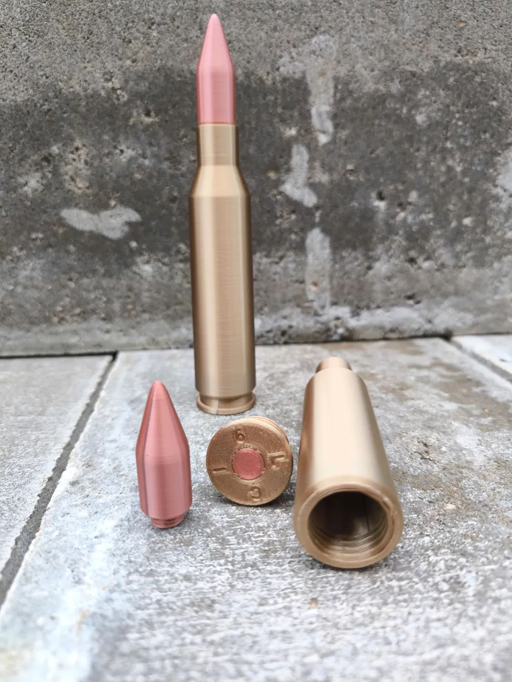 50. cal bmg bullet hidden stash by Czechrep Joe MakerWorld: Download ...
