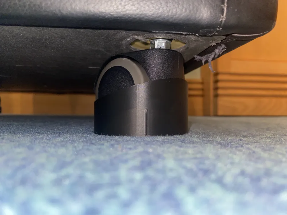 Caster Cup for moving caster wheels - Free 3D Print Model - MakerWorld