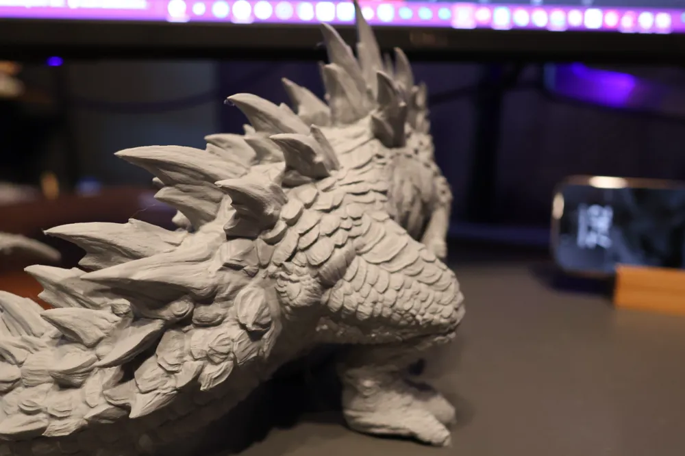 Godzilla, updated legs position and is adorable!! - Free 3D Print Model ...