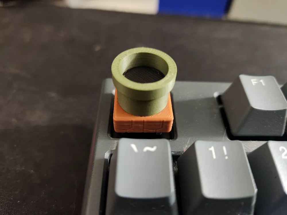 Mario Pipe Keycap by Mirran.Workshop - MakerWorld