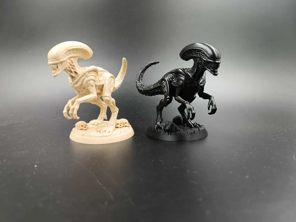 Alien Raptor Xenomorph - H R Giger by drakeforge3d MakerWorld: Download ...