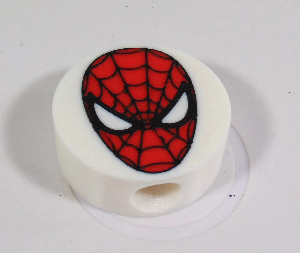 Spider-man Straw Topper 10mm Hole Vintage 70s Logo by CCFERGU ...