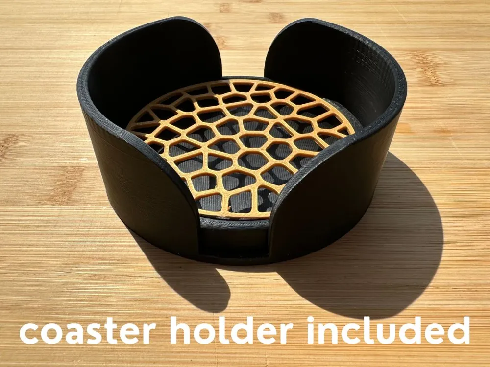 Voronoi Designer Coasters - An AVT Design - Free 3D Print Model ...