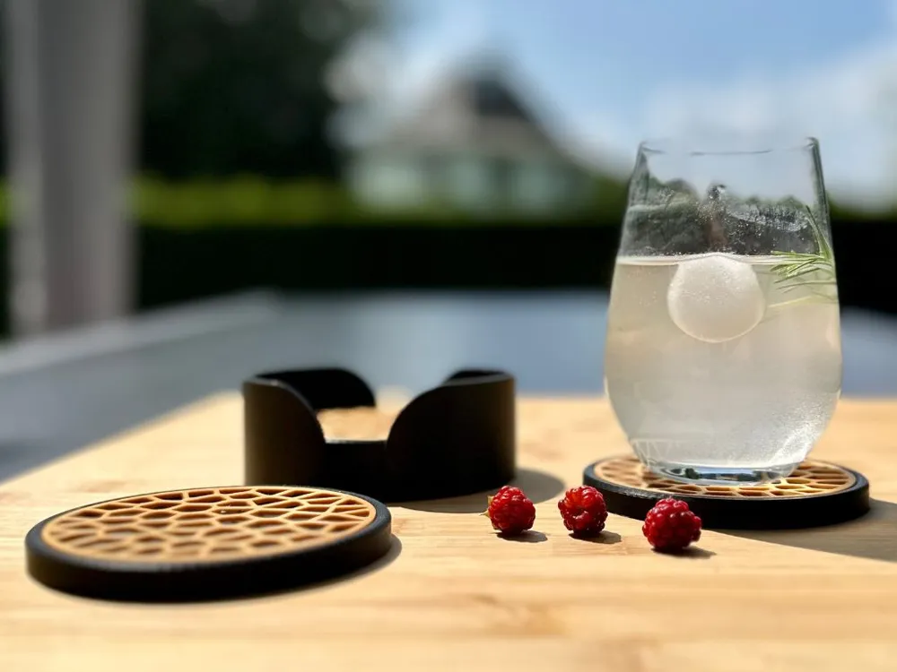 Voronoi Designer Coasters - An AVT Design - Free 3D Print Model ...