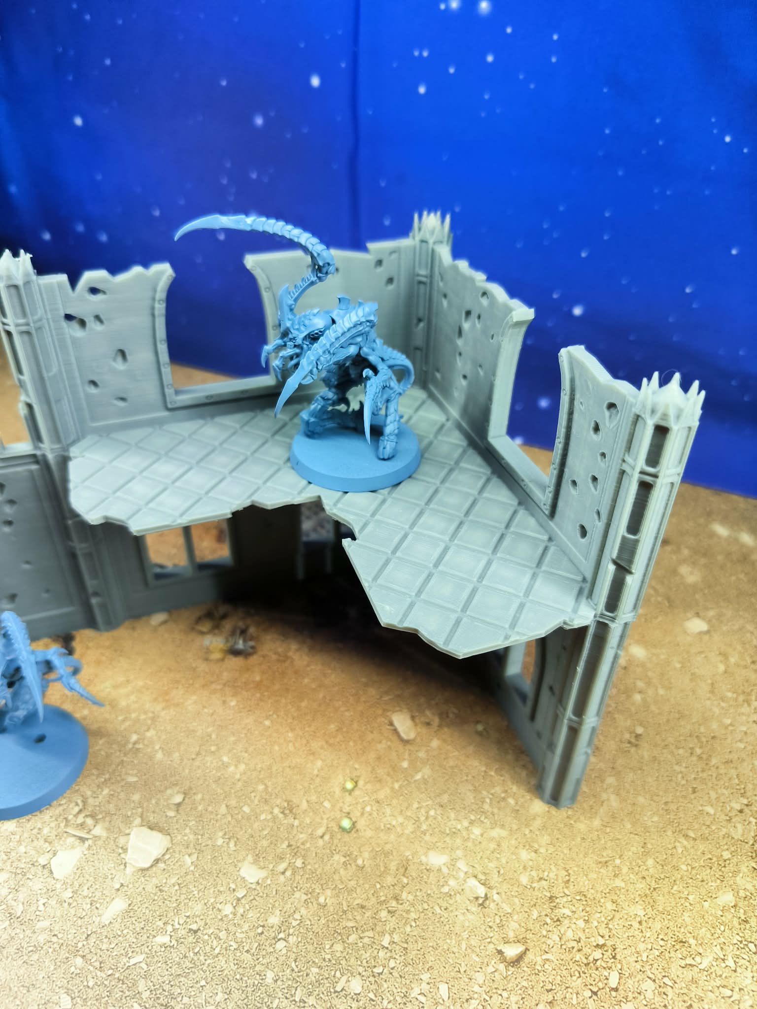 Gothic WTC Ruins Wargame Scenery - Free 3D Print Model - MakerWorld