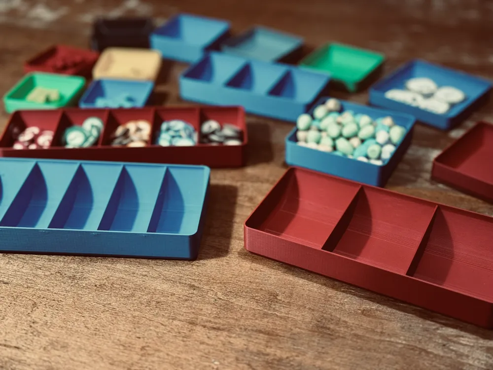 Stackable Universal Game Trays by Josh-3D - MakerWorld