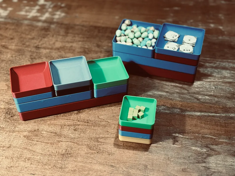 Stackable Universal Game Trays by Josh-3D - MakerWorld
