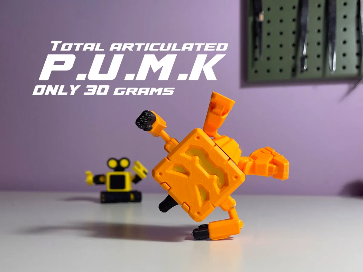 Articulated mecha - assemble toy - PUMK halloween by Sivar Studios MakerWorld: Download Free 3D ...