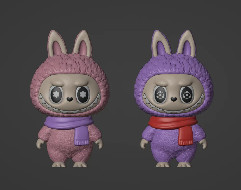 Labubuu (Assembled Version) by Robert MakerWorld: Download Free 3D Models