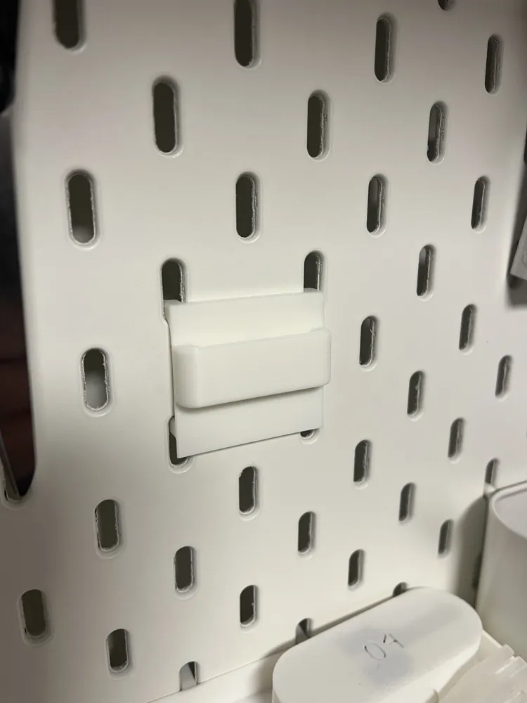 Skadis Mount for Tape Measure - Free 3D Print Model - MakerWorld