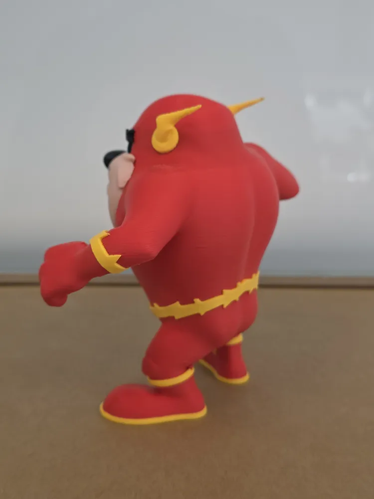 Taz as Flash / Multicolor - Free 3D Print Model - MakerWorld