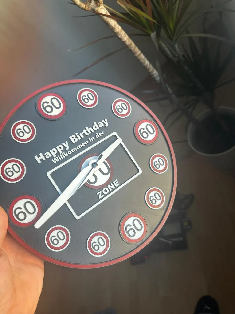 60th Birthday Clock (Bambu Hardware Kit) by Marcoepunkt MakerWorld ...