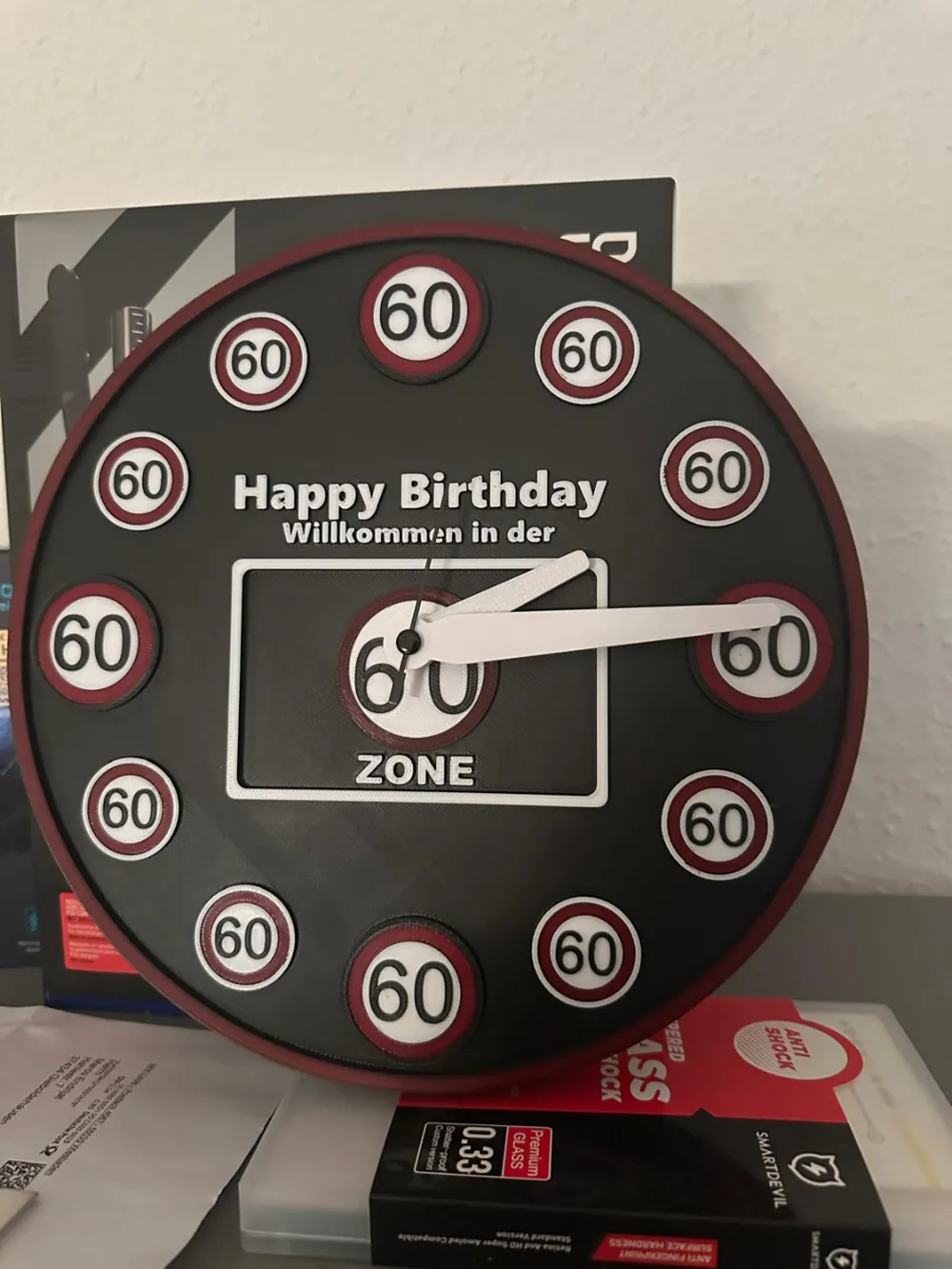 60th Birthday Clock (Bambu Hardware Kit) by Marcoepunkt MakerWorld ...