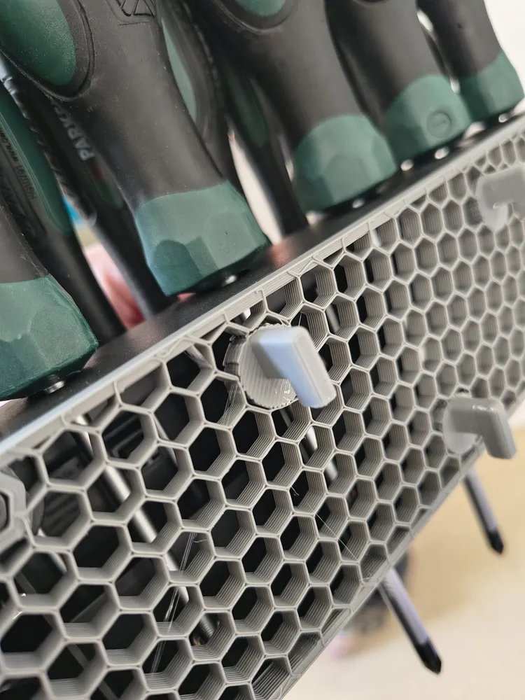 Parkside 螺丝刀套装 - Skadis 适配器 - 免费 3D 打印模型 - MakerWorld
