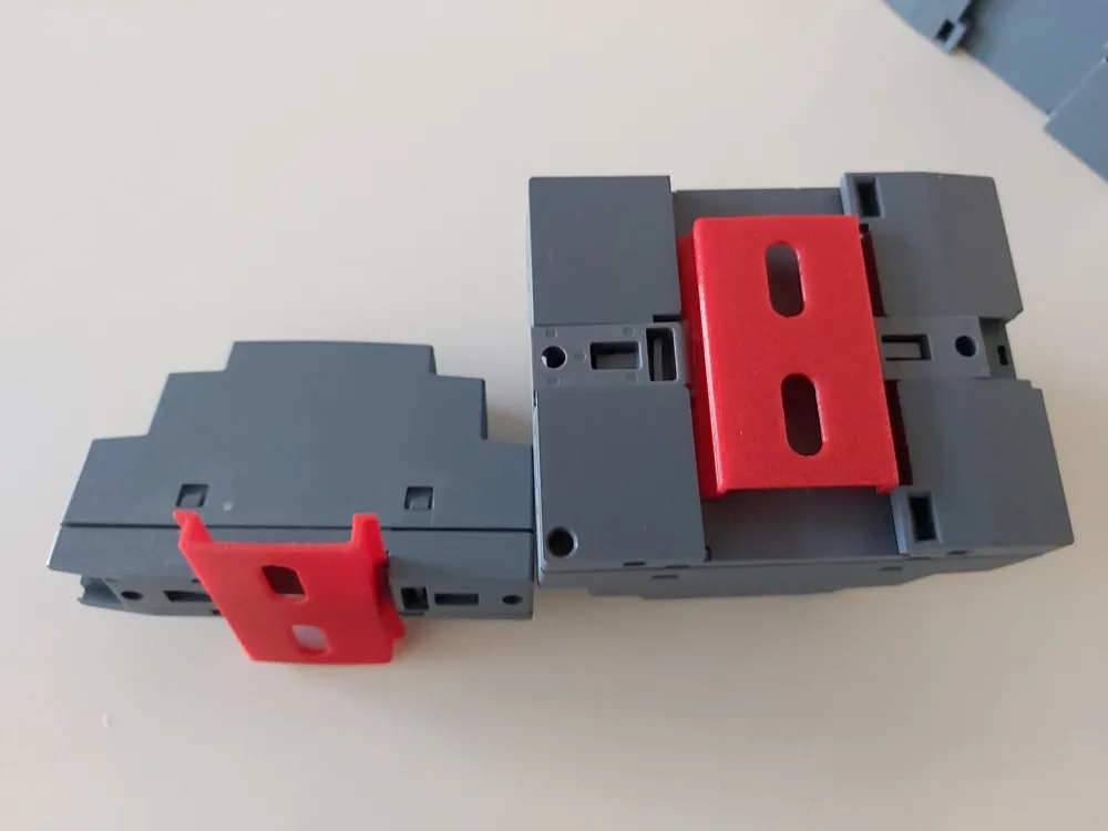 Riel DIN Estandar & Deep Hat - Free 3D Print Model - MakerWorld