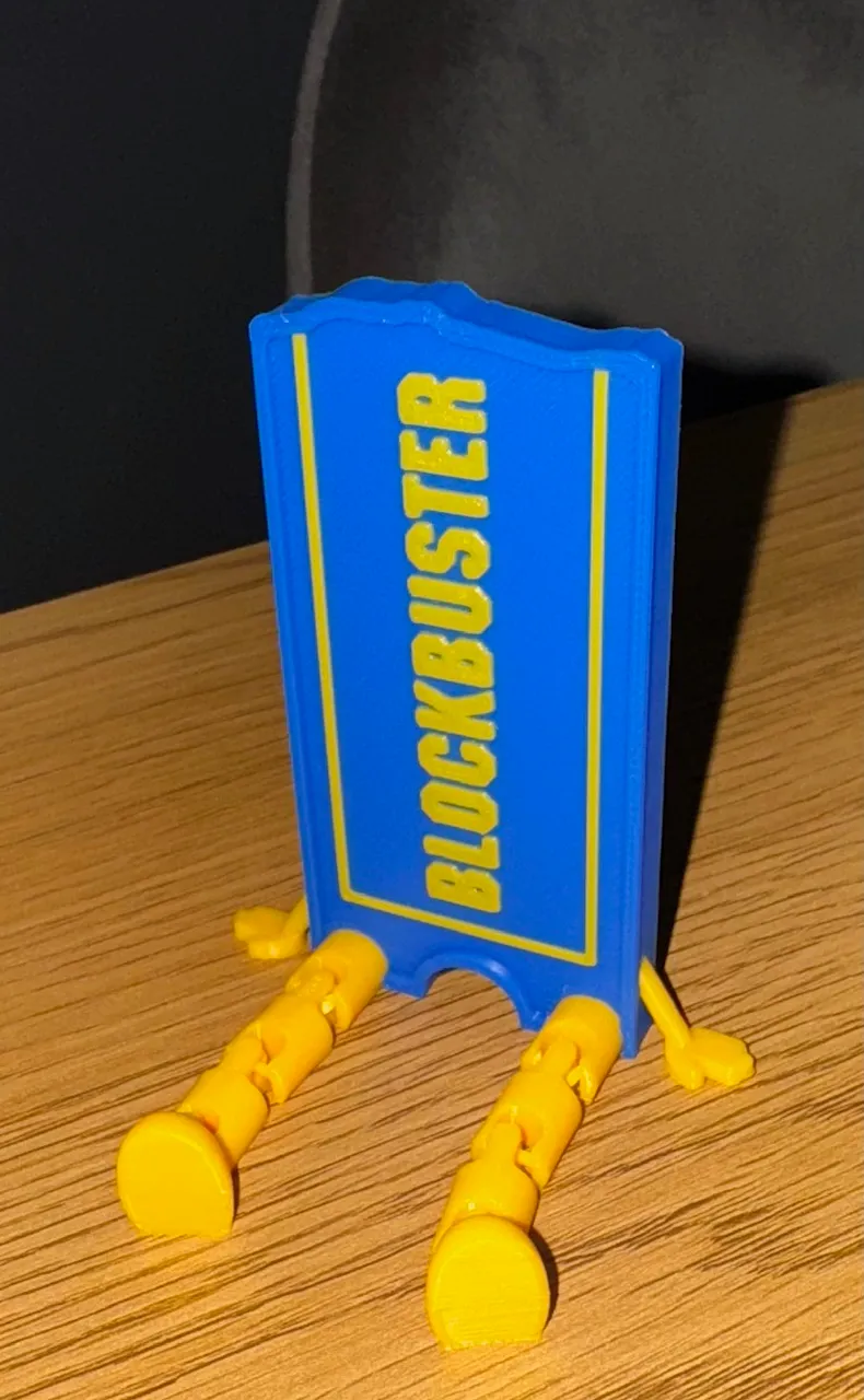 Blockbuster Buddy - Free 3D Print Model - MakerWorld