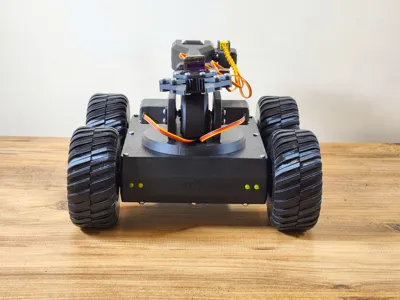 RC Rover with Robot Arm 6 DOF by Emre Kalem MakerWorld: Download Free ...