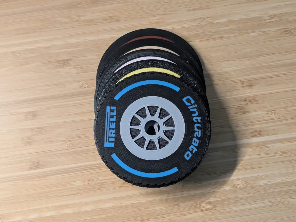 F1 Coaster (Turbo Hybrid Era) -New Stand Available by BisonPrints ...