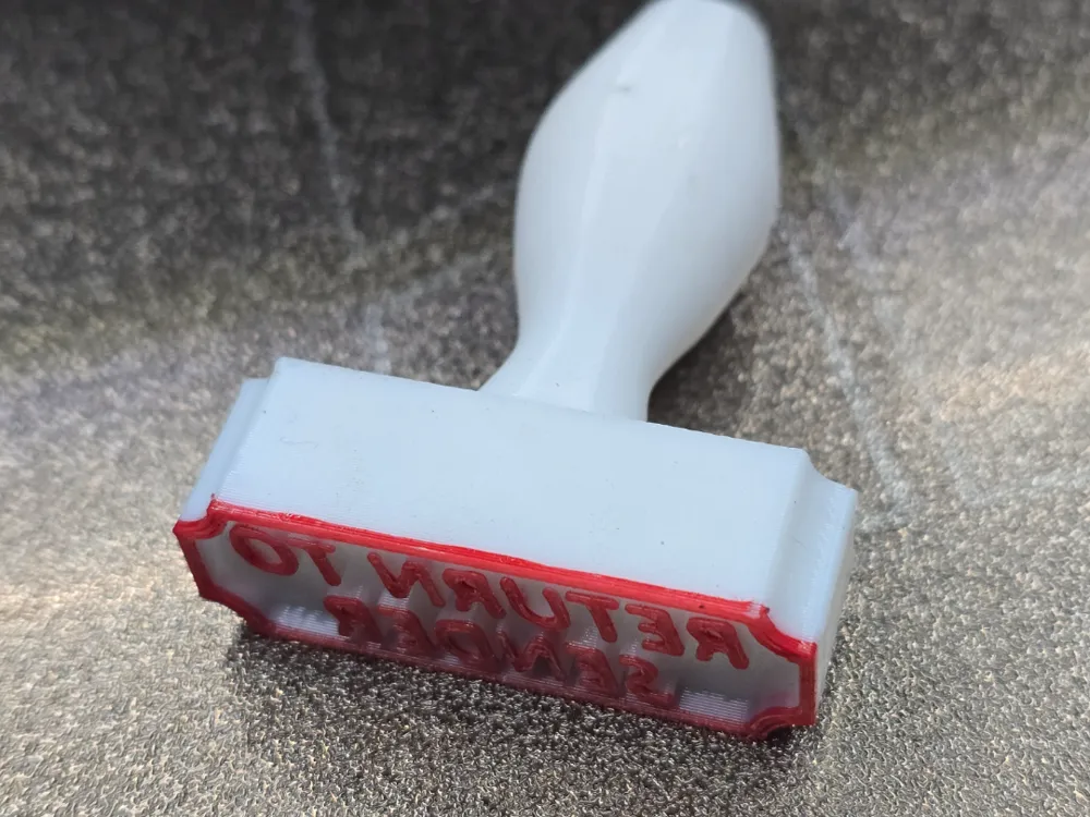 Customizable Stamp - Multi-line (1-3) - OpenScad by Mrdude11 MakerWorld ...