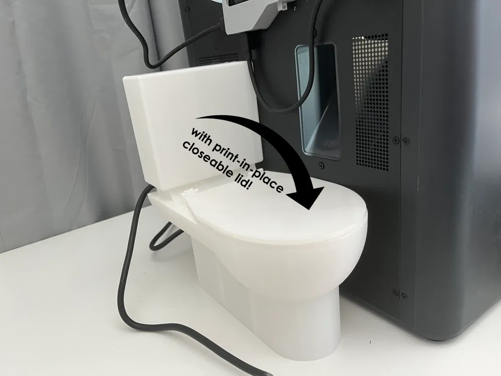 printer toilet poop chute by 3DVision - MakerWorld