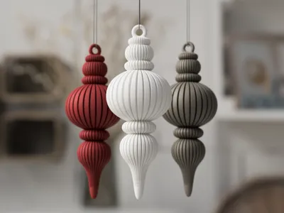 3d printed christmas ornaments - MakerWorld