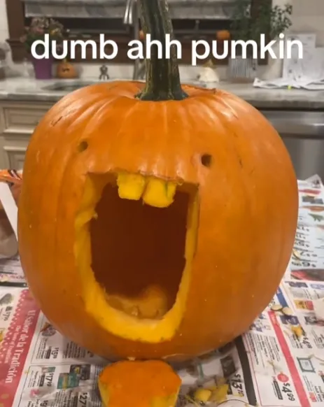 Dumb ahh pumpkin meme(TikTok) by SANDEEPALBERT - MakerWorld