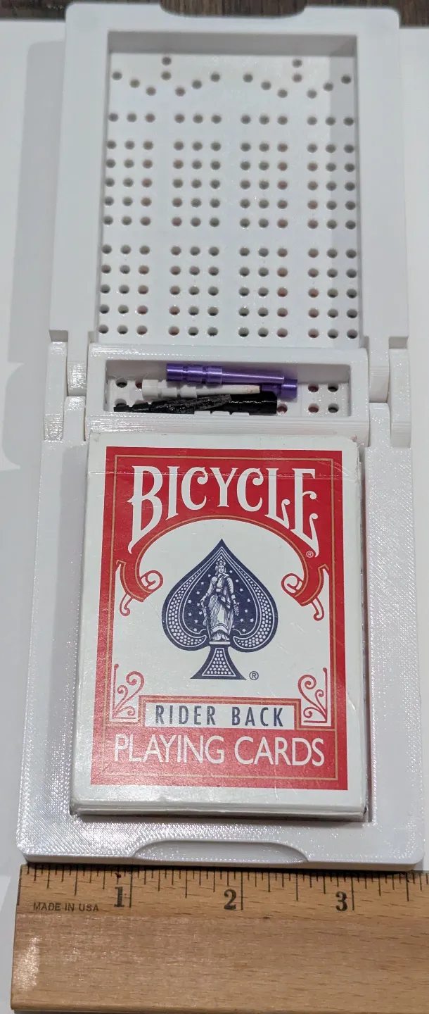 Foldable Crib (Cribbage) Board - Free 3D Print Model - MakerWorld