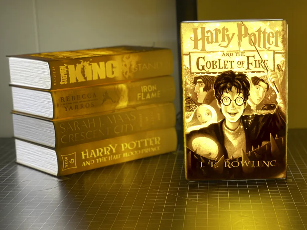 Litho Books (Harry Potter Book 4) - Free 3D Print Model - MakerWorld
