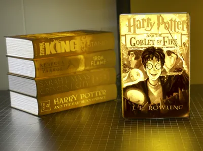 Litho Books (Harry Potter Book 4) - Free 3D Print Model - MakerWorld