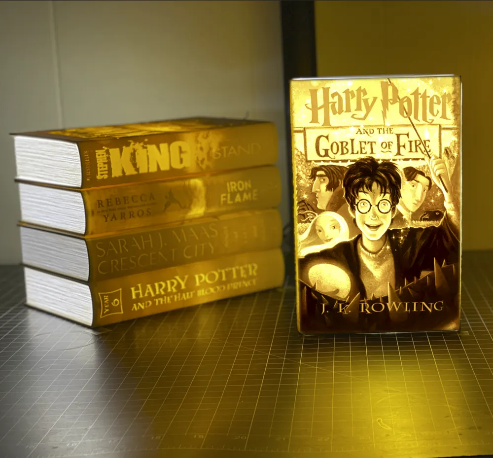 Litho Books (Harry Potter Book 4) - Free 3D Print Model - MakerWorld