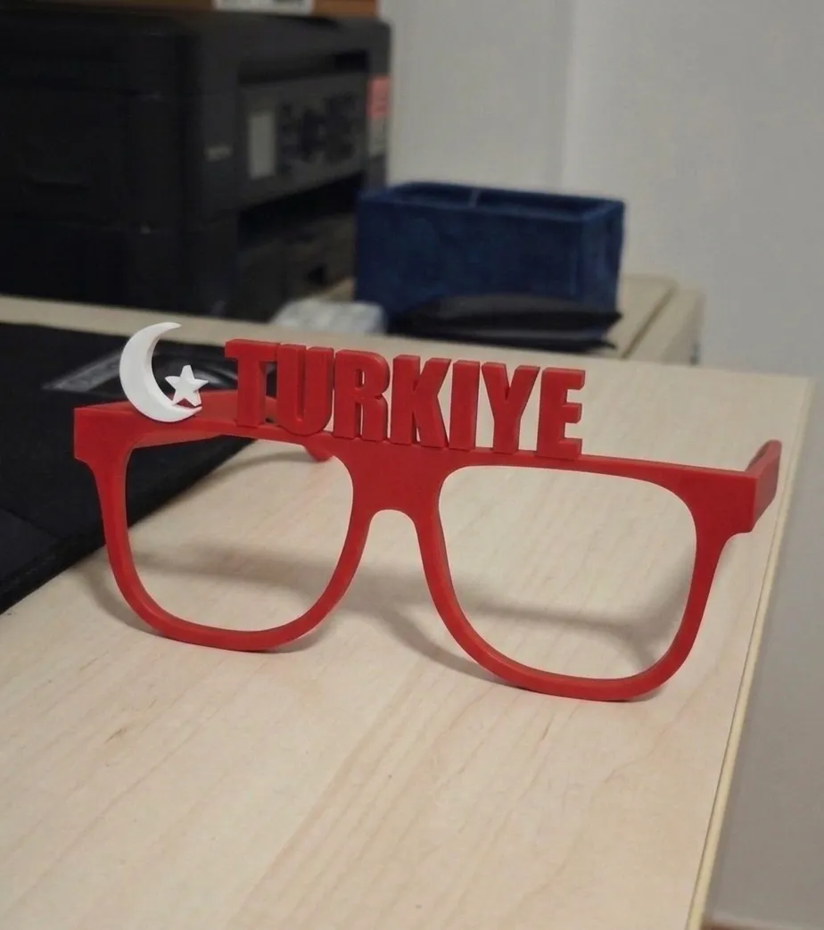 Turkia Glasses NO AMS - Free 3D Print Model - MakerWorld